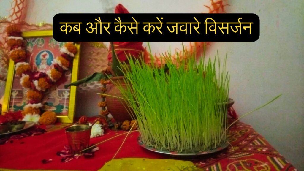 Navratri Jaware Visarjan Date 2025: कब और कैसे करें जवारे विसर्जन