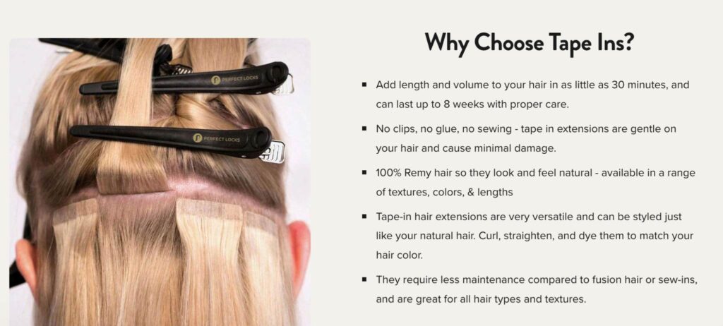 Everything You Need to Know About Tape-in Extensions